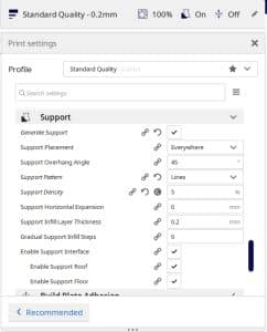 How to Get the Best Support Settings For Filament 3D Printing (Cura ...