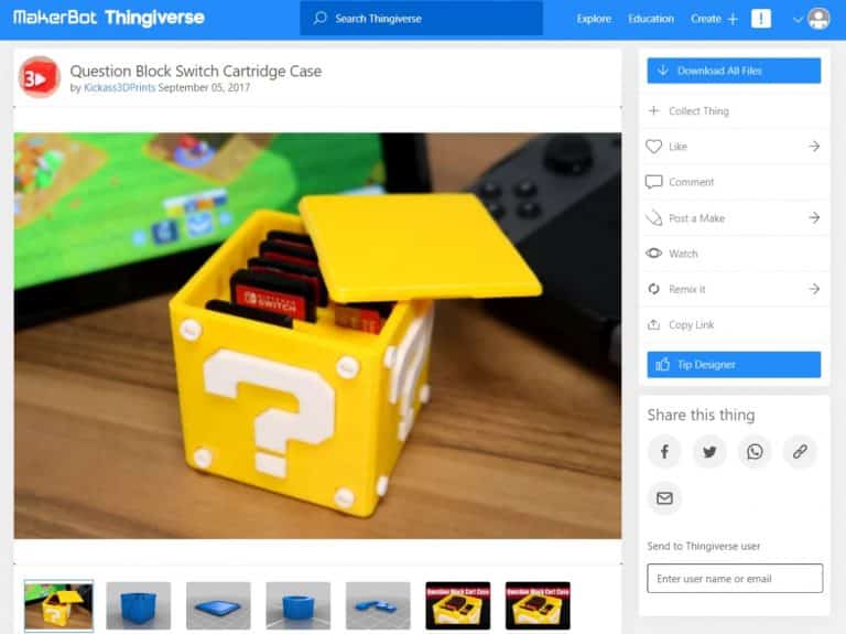 30 Cool Things to 3D Print for Gamers – Accessories & More (Free) - 3D ...