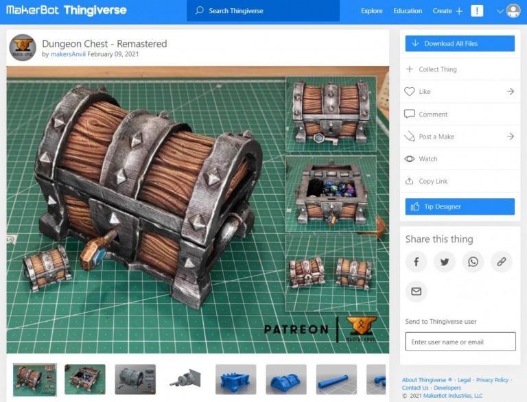 30 Cool Things to 3D Print for Dungeons & Dragons (Free) - 3D Printerly