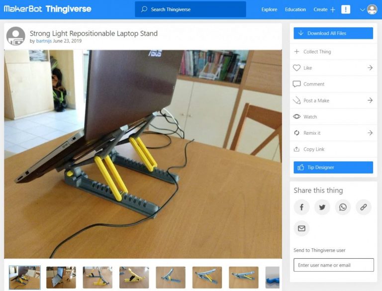 31 Awesome 3D Printed Computer/Laptop Accessories to Make Now (Free ...