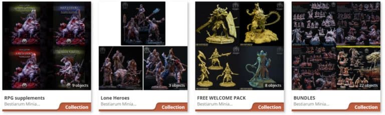 20 Best Patreons for 3D Printed Miniatures & D&D Models - 3D Printerly