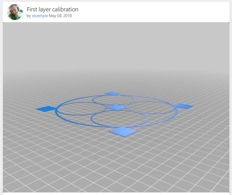 Best 3D Printer First Layer Calibration Tests - STLs & More - 3D Printerly