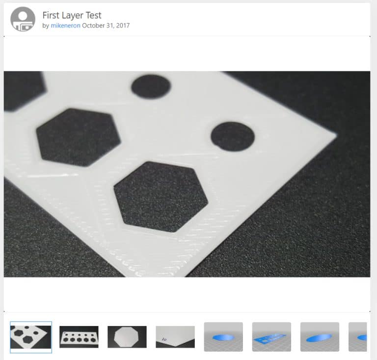 Best 3D Printer First Layer Calibration Tests - STLs & More - 3D Printerly