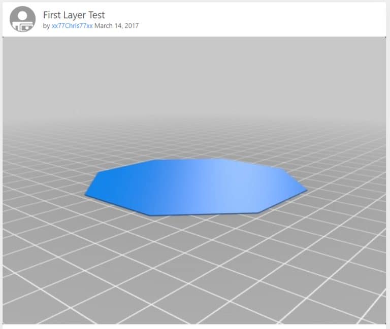 Best 3d Printer First Layer Calibration Tests Stls And More 3d Printerly