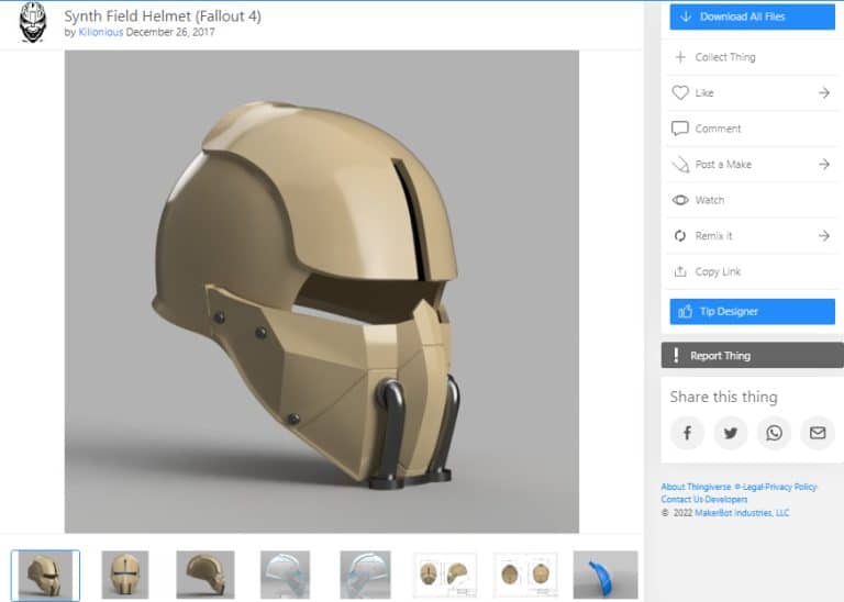 30 Best 3D Printed Helmets You Can 3D Print - 3D Printerly