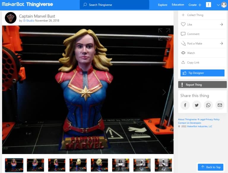 30 Best Marvel 3D Prints You Can Make - 3D Printerly