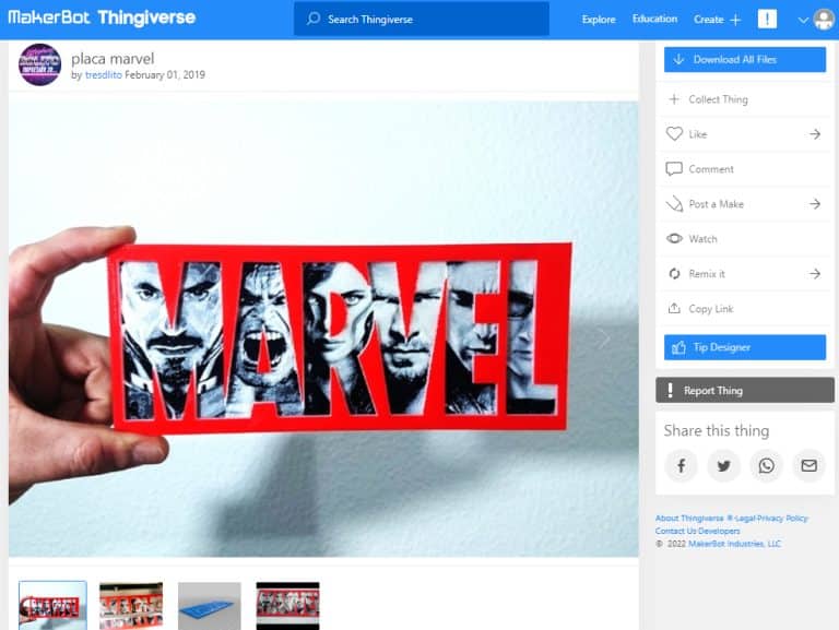 30 Best Marvel 3D Prints You Can Make - 3D Printerly