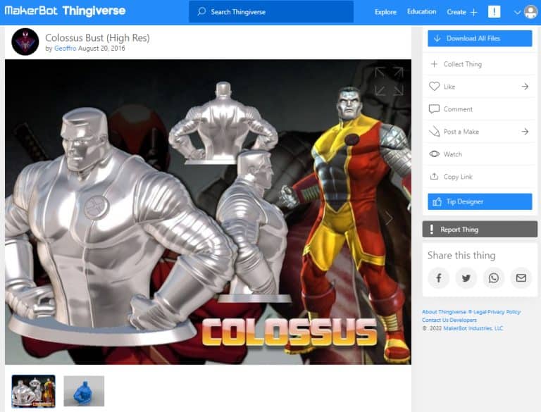 30 Best Marvel 3D Prints You Can Make - 3D Printerly
