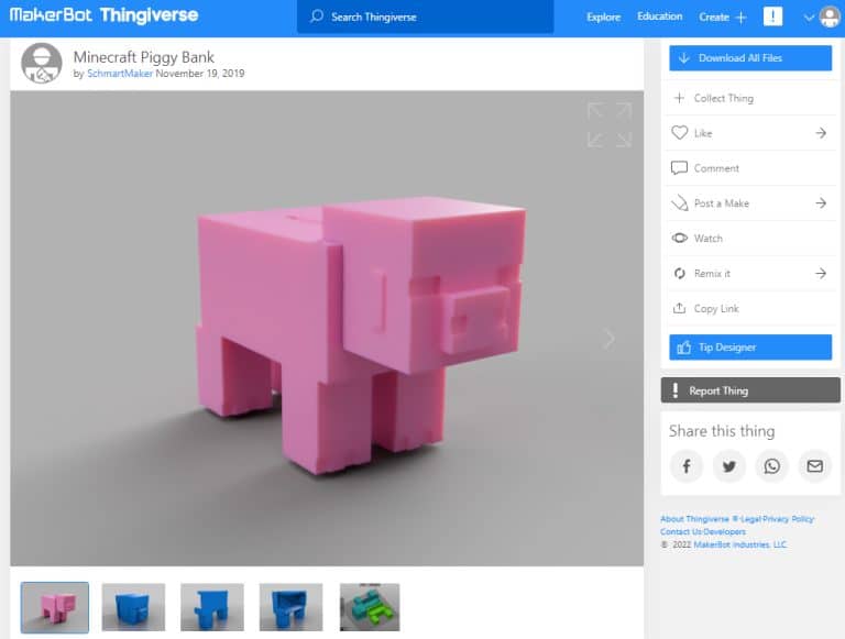 30 Best Minecraft 3D Prints You Can Create Today - 3D Printerly