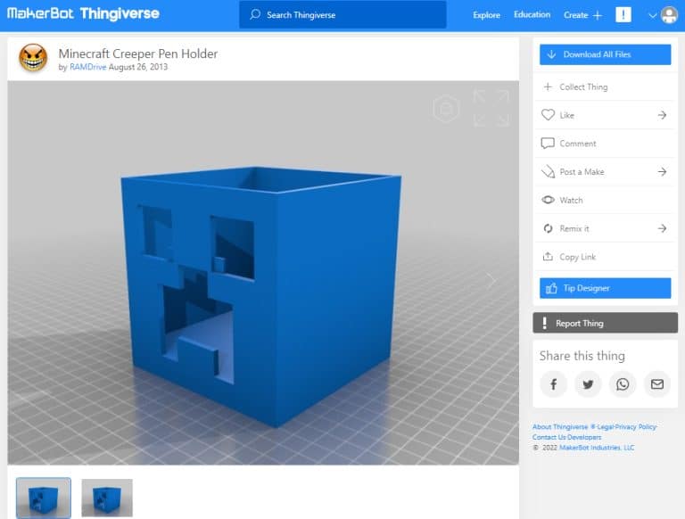 30 Best Minecraft 3D Prints You Can Create Today - 3D Printerly