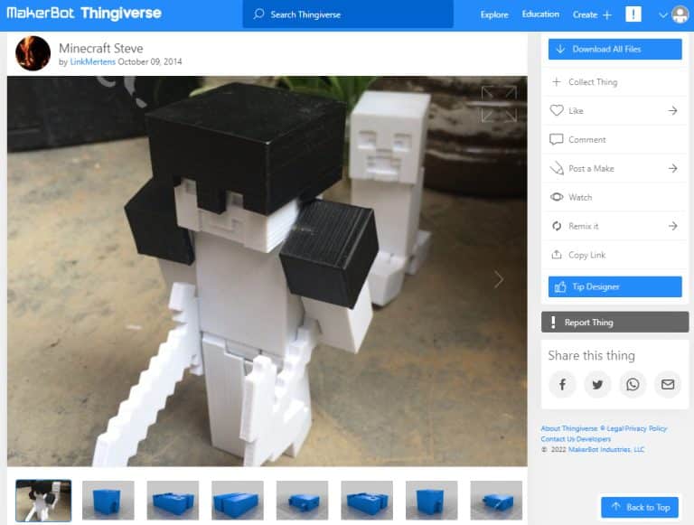 30 Best Minecraft 3D Prints You Can Create Today - 3D Printerly