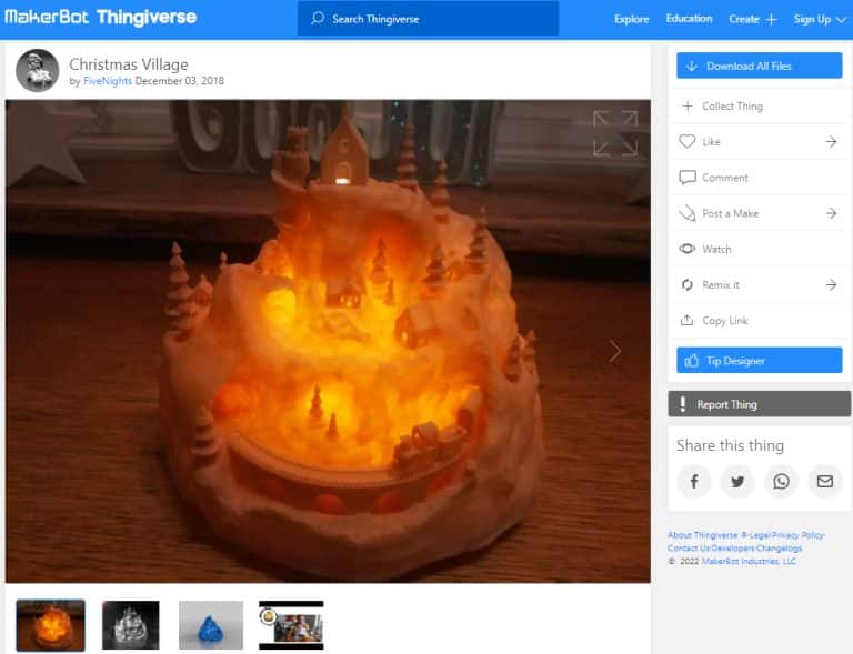 30 Best 3D Prints for Christmas - Free STL Files - 3D Printerly