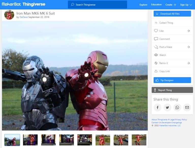 30 Best Cosplay 3D Prints - Free Cosplay 3D Print Files - 3D Printerly