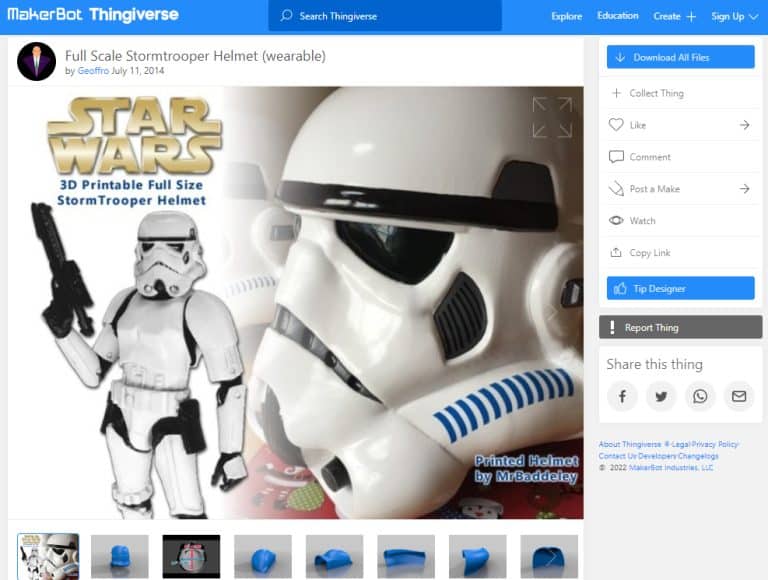 30 Best Cosplay 3D Prints - Free Cosplay 3D Print Files - 3D Printerly