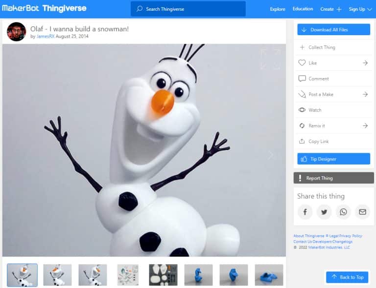30 Best Disney 3D Prints - 3D Printer Files (Free) - 3D Printerly
