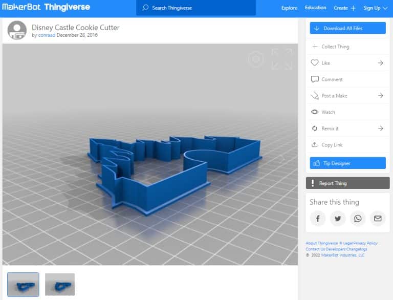 30 Best Disney 3D Prints - 3D Printer Files (Free) - 3D Printerly