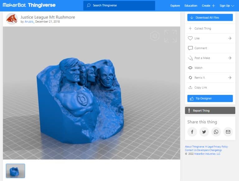 30 Best Superhero 3D Prints - Free Print Files - 3D Printerly