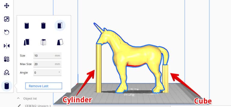How to Add Custom Supports in Cura - 3D Printerly