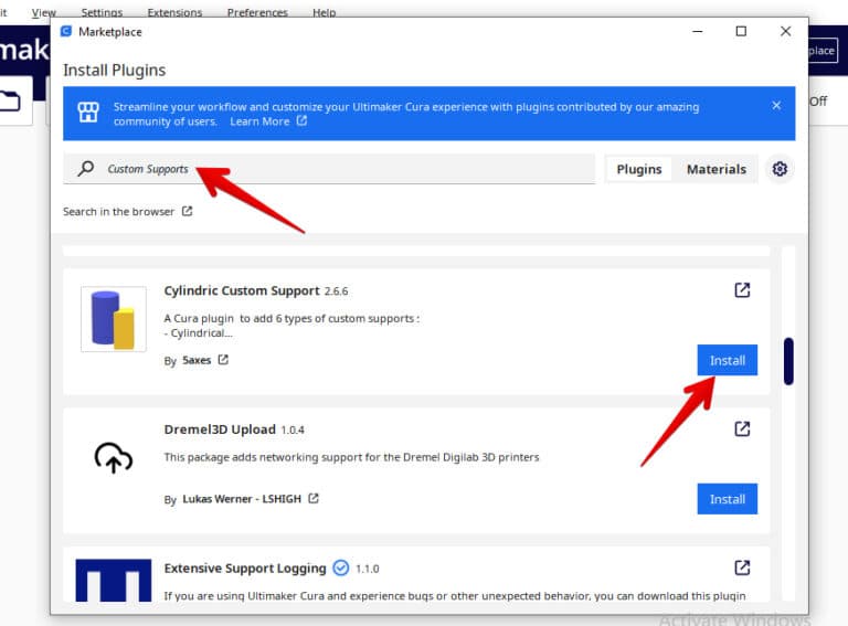 How to Add Custom Supports in Cura - 3D Printerly