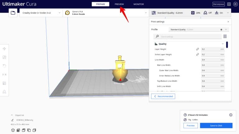 How to Use Draft Shields with 3D Prints - Cura & PrusaSlicer - 3D Printerly