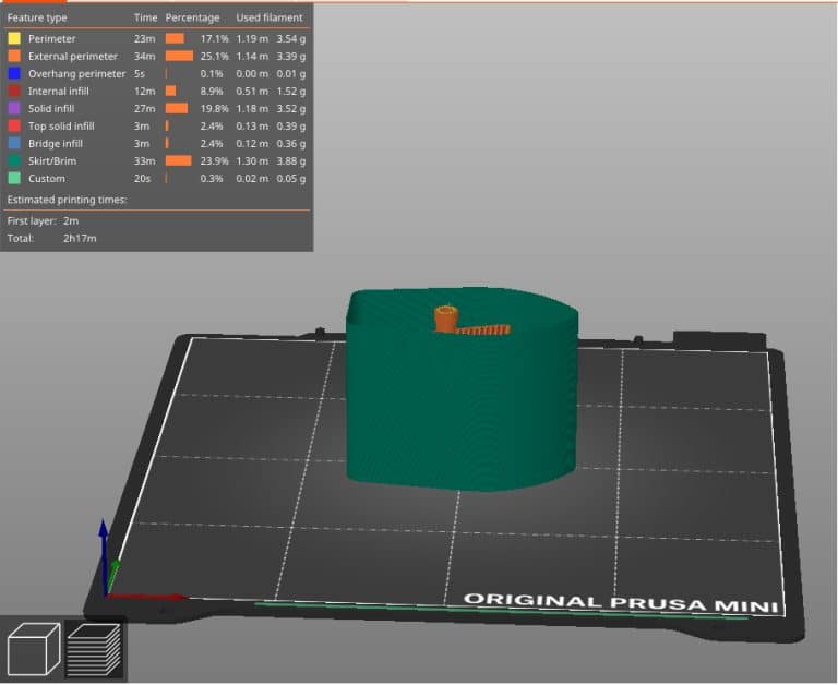 How to Use Draft Shields with 3D Prints - Cura & PrusaSlicer - 3D Printerly