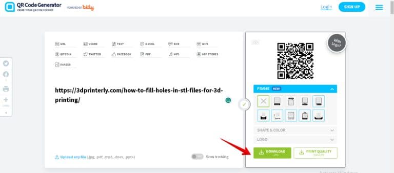 How to 3D Print a QR Code - Generator, Wi-Fi & More - 3D Printerly