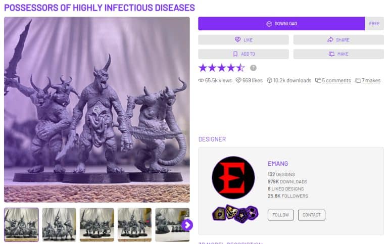 10 Best Free STL Files for 3D Printing Miniatures - 3D Printerly