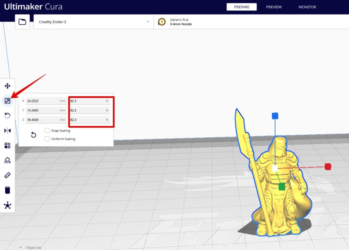How to Scale a Miniature for 3D Printing - Scale 3D Models - 3D Printerly
