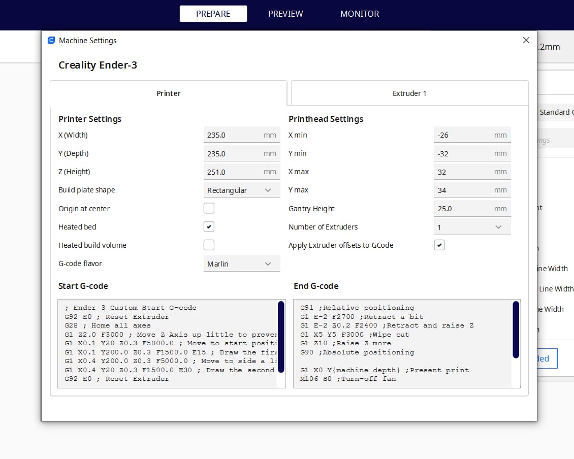 How to Wipe Nozzle Before Print – Cura & G-Code - 3D Printerly