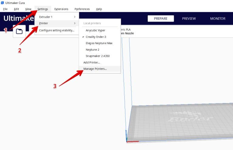 How to Wipe Nozzle Before Print – Cura & G-Code - 3D Printerly