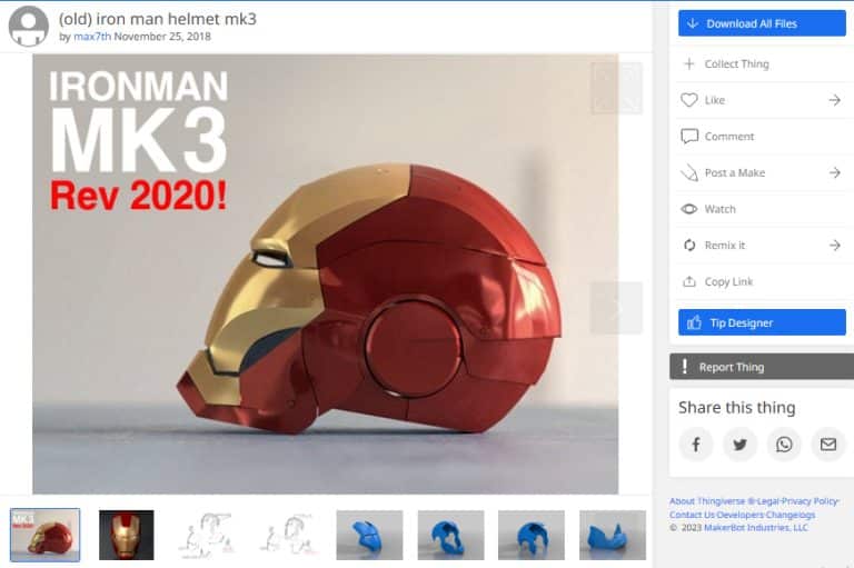 How to 3D Print an Iron Man Helmet - 7 Steps - 3D Printerly