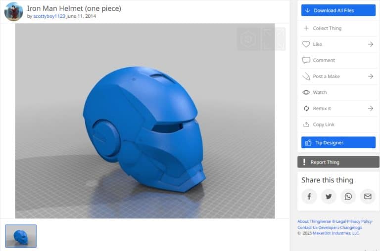 How to 3D Print an Iron Man Helmet - 7 Steps - 3D Printerly