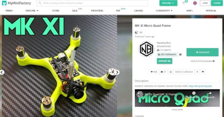 7 Best 3D Printed Drones - Free Downloads - 3D Printerly