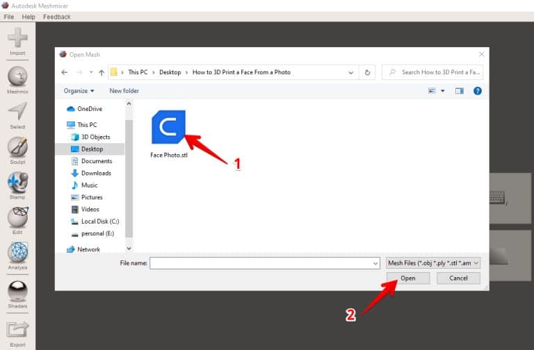 How to 3D Print a Face From a Photo or Picture (6 Steps) - 3D Printerly