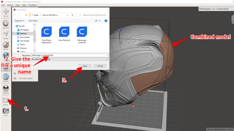 How to Scale a 3D Printed Helmet or Mask (8 Steps) - 3D Printerly