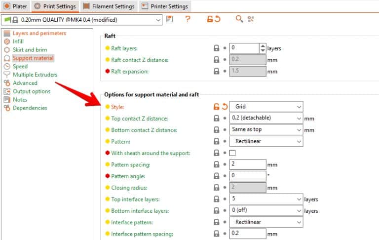 Best PrusaSlicer Support Settings - Filament 3D Printers - 3D Printerly